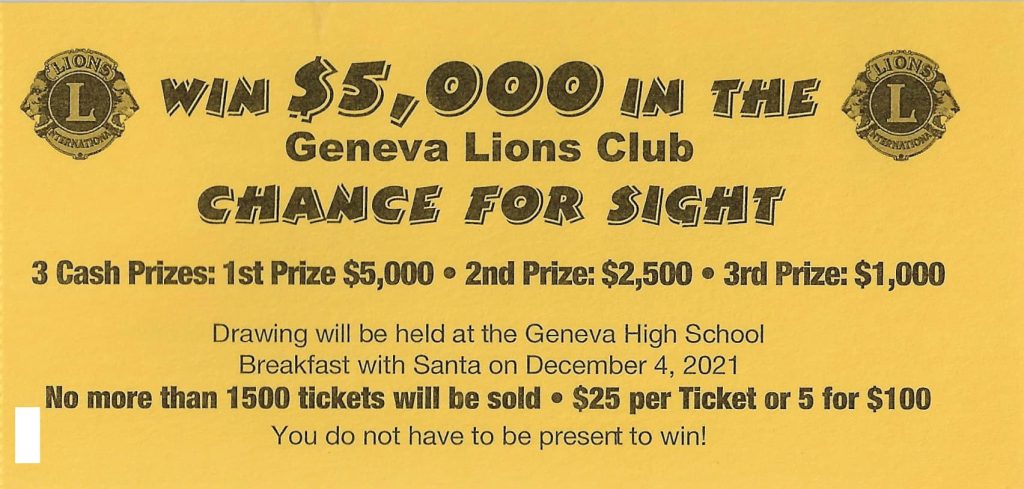 Raffle | Geneva Lion's Club